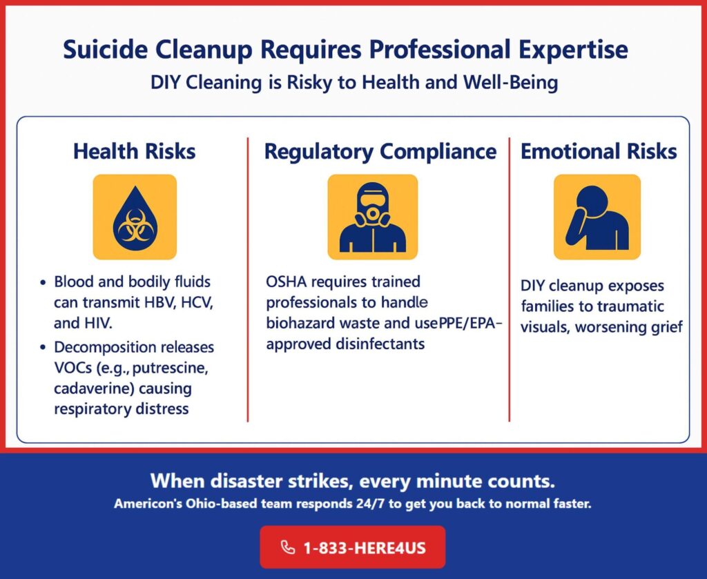 Suicide Cleanup Near Me | Biohazard Remediation Services